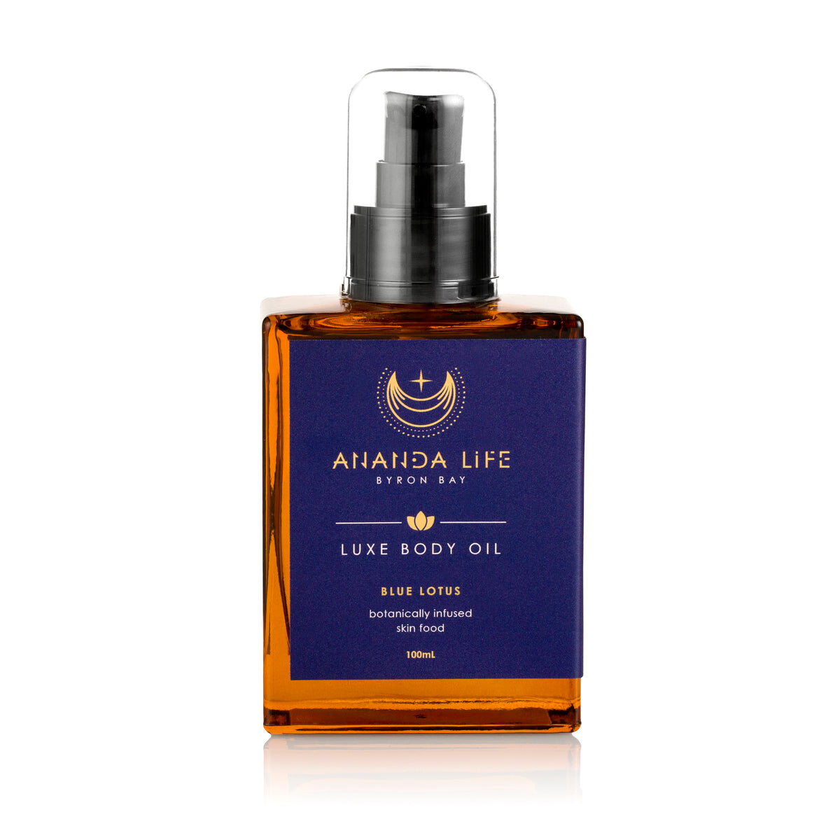 Blue Lotus Body Oil Australia | Luxury Botanical Body Oil – Ananda Life ...